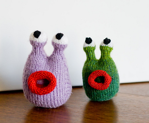 Ravelry: Garden Slug pattern by cheezombie