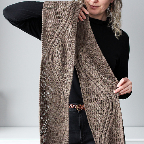 Ravelry: Rib Rib Scarf pattern by Lisa Hannes