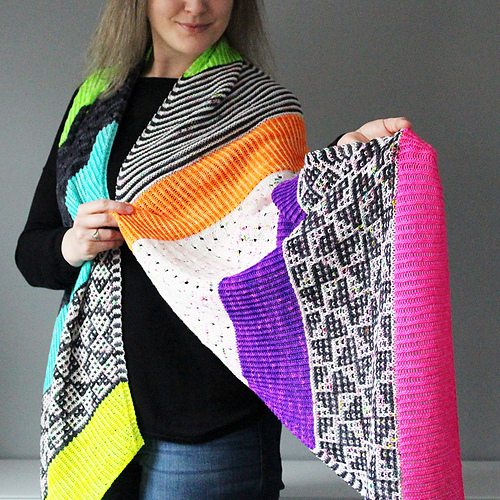 Ravelry: Oh Happy Wrap pattern by Lisa Hannes