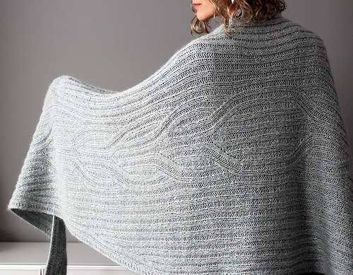 Ravelry: Coral Reef Wrap pattern by Lisa Hannes