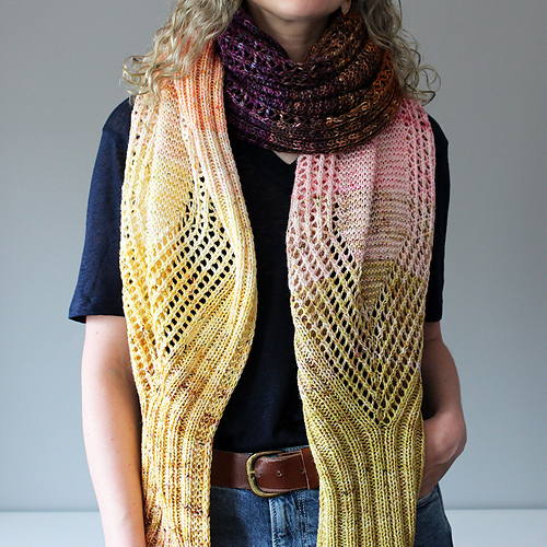 Ravelry: Bag of Sweets Wrap pattern by Lisa Hannes