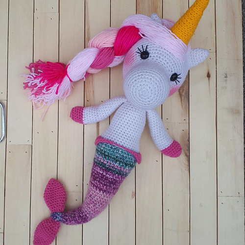 Ravelry: Mermacorn pattern by Melanie Mullally