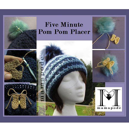 Ravelry: Five Minute Pom Pom Placer pattern by mamapode