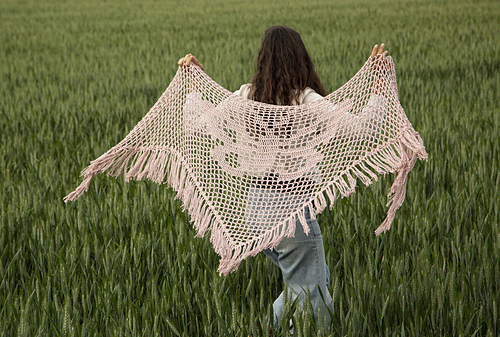 Ravelry: Fly Baby Fly Shawl pattern by Cecilia Losada