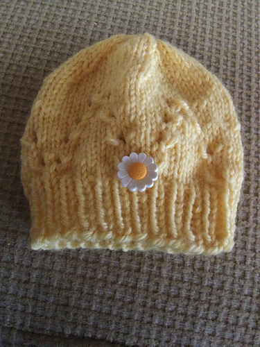 Ravelry: eyelet baby hat pattern by marianna mel