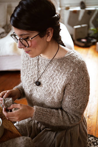 You want to talk about addictive patterns? I knitted this entire ...