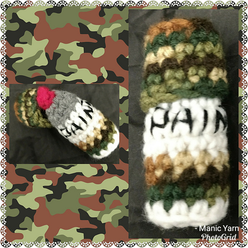 Ravelry: Invisi Deer and His Spray Paint pattern by Manic Yarn