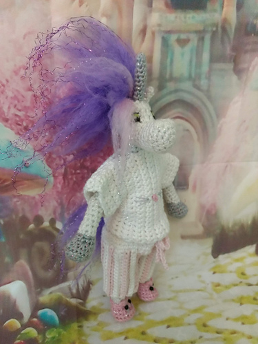 Ravelry: Bedhead PJ Unicorn pattern by Manic Yarn