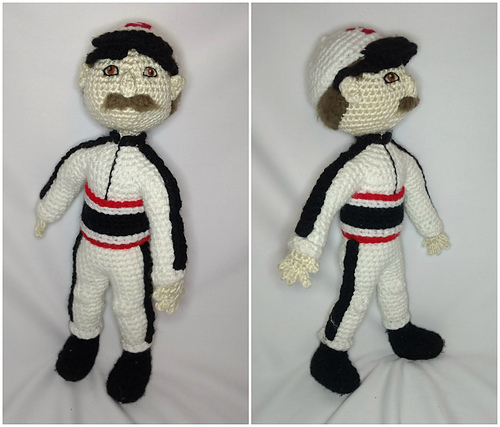 Ravelry: Racecar Driver Dude pattern by Manic Yarn