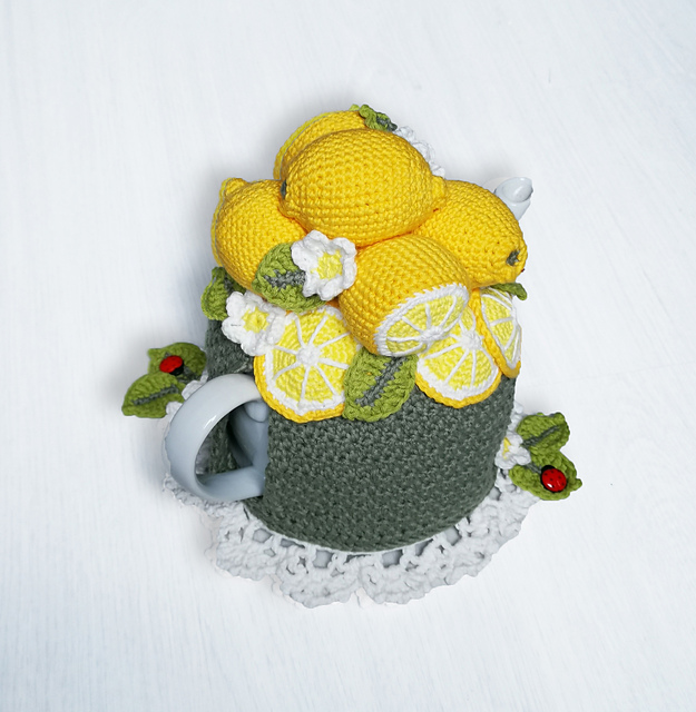 Ravelry: Lemon Tea Cosy pattern by Marcelline Simonotti
