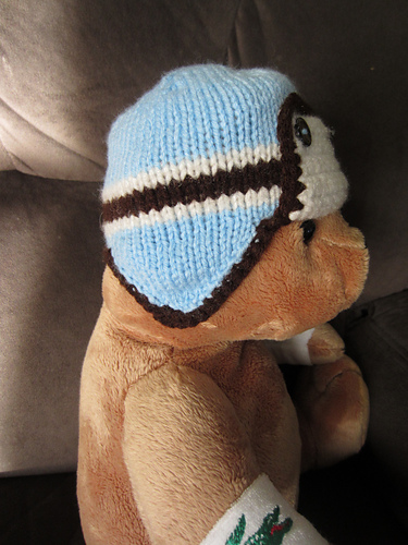 Ravelry: Fusion Newborn Bomber Hat pattern by Marcie Moore