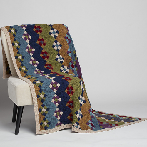 Ravelry: Ric Rac Blanket pattern by Margaret Holzmann