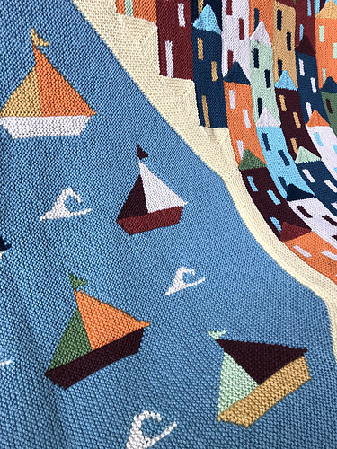 Ravelry: Oceanfront Blanket pattern by Margaret Holzmann