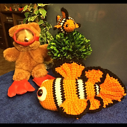 Ravelry: Clown Fish pattern by Jessica Woofter