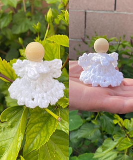 Ravelry: Littlest Crochet Angel pattern by Rhondda Mol (Oombawka Design)