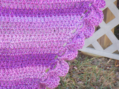 Ravelry: Painted Shawl pattern by Lion Brand Yarn