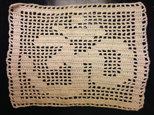 Ravelry: AUM OM Symbol Chart Graph pattern by Maria Merlino