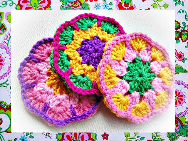 Ravelry: African Coasters pattern by Maria Manuel