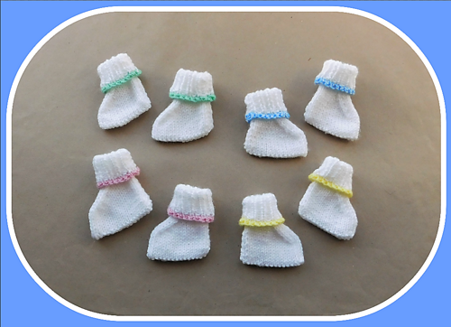 Ravelry: Neat Little Feet ~ Baby Booties pattern by marianna mel
