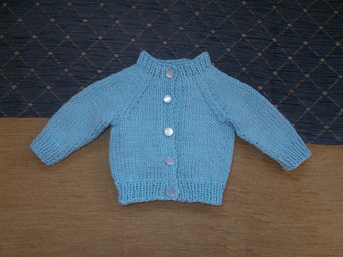 Ravelry: Plain and Simple Baby Cardigan pattern by marianna mel