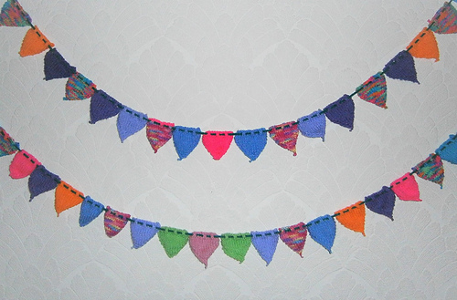 Ravelry: Isolation Compensation Bunting pattern by marianna mel