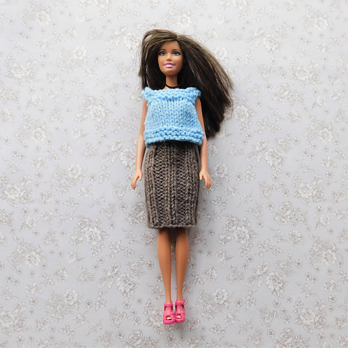 Ravelry: Barbie - Fashionista Barbie Clothes ~ Separates pattern by ...