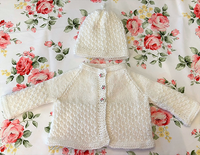 Ravelry: Freya Baby Cardigan Jacket pattern by marianna mel
