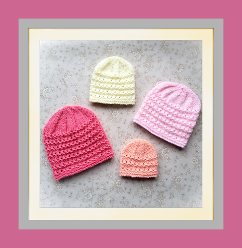 Ravelry: Floriana Baby Hats pattern by marianna mel