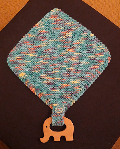 Ravelry: Corner to Corner Teether pattern by marianna mel
