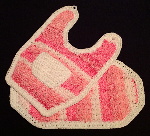 Ravelry: Baby-licous Pocket Bib & Burp Cloth pattern by Heather's Craft ...