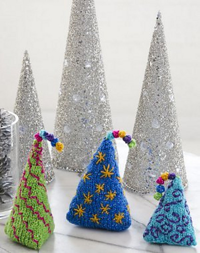Ravelry: Trio of Party Trees pattern by Kj Hay