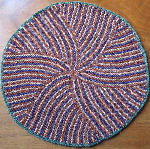 Ravelry: Garter Stitch Stripe Table Mat pattern by Marie Wallin