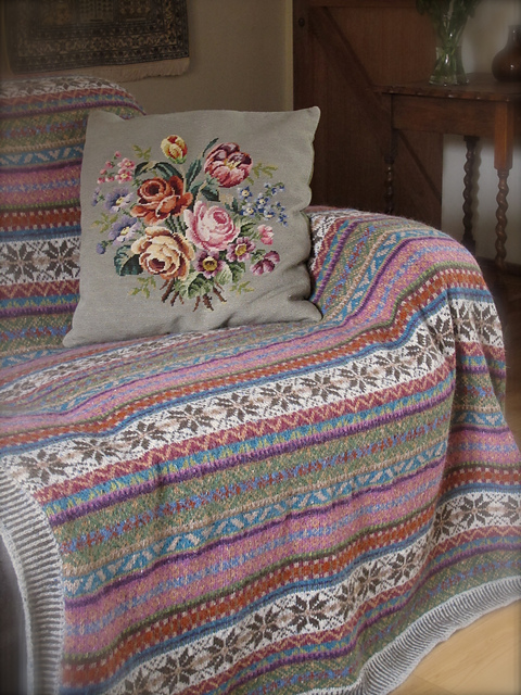 Ravelry: Sage Throw pattern by Marie Wallin