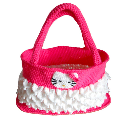 Ravelry: Hello kitty bag pattern by Marina Zvirgzdina