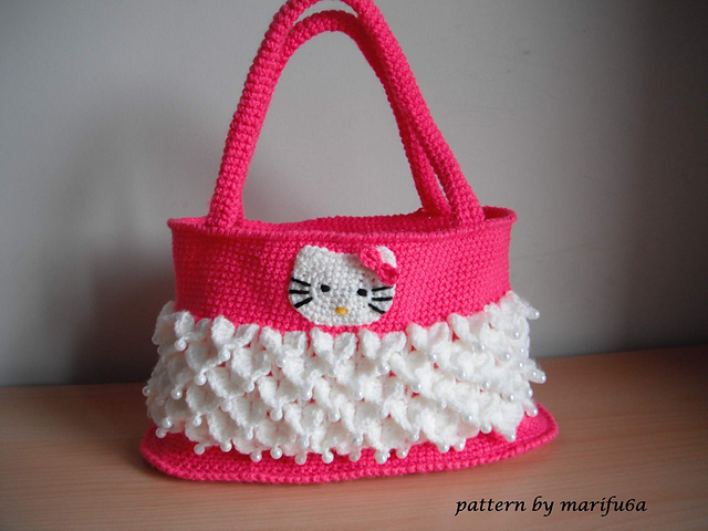 Ravelry: Hello kitty bag pattern by marifu6a