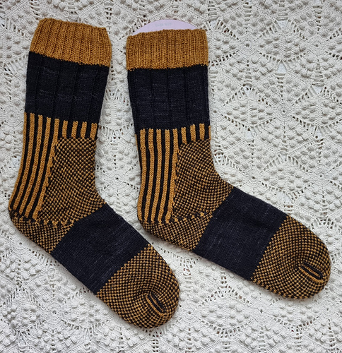 Ravelry: Wild Wool Trail Socks pattern by Jenjoyce Design