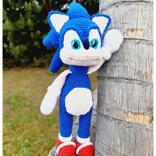 Ravelry: sonic the hedgehog - cartoon character pattern by Marta Timok