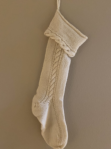 Ravelry: Celtic Chords Christmas Stocking pattern by Julie Steinhafel
