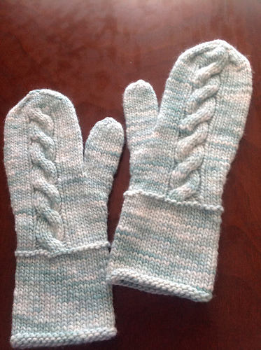 Ravelry: Ergonomic Mittens #138 pattern by Deb Gemmell