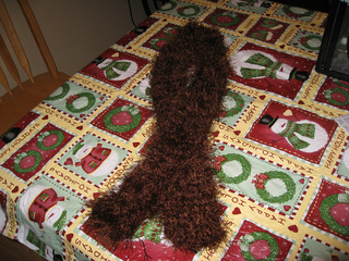 Ravelry: marquezluz's Fun Fur Garter Stitch Scarf