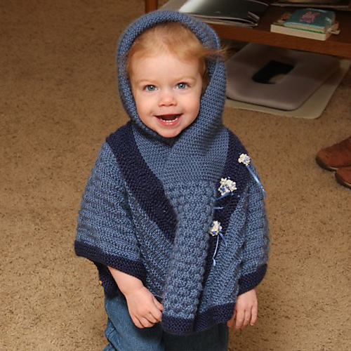 Ravelry: Baby's Poncho (CH10) pattern by Bev Galeskas