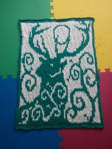 Ravelry: Spirit Deer Knitting Chart pattern by Melanie Nordberg