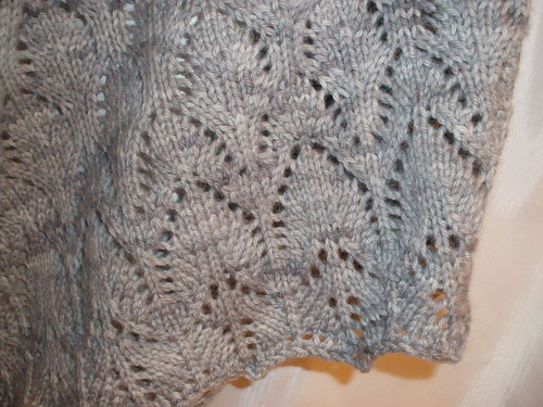 Ravelry: Playful Plumage Triangle pattern by Chrissy Prange
