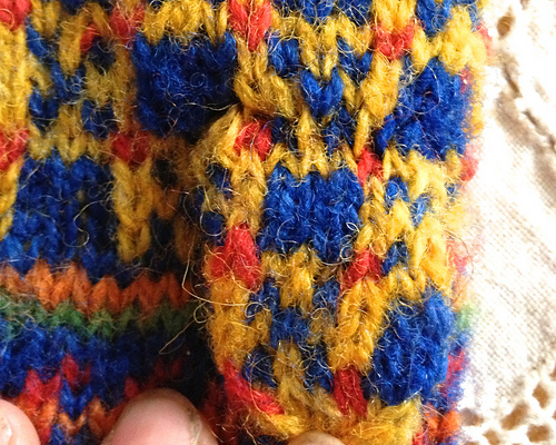 Ravelry: Latvian Mittens and Socks pattern by Martha Marques