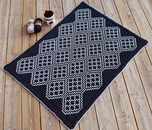 Ravelry: The "Navigator" baby blanket pattern by Martin Up North
