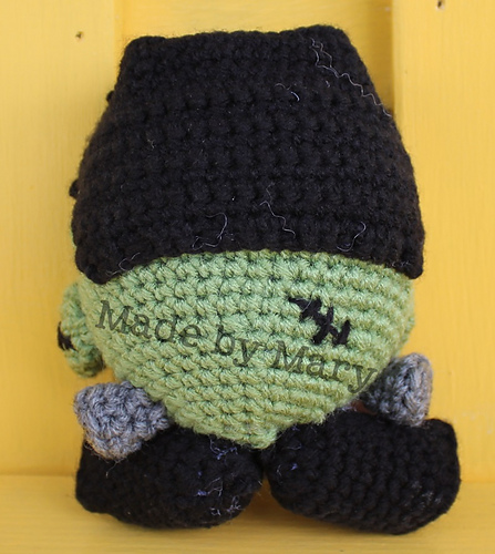 Ravelry: Frankenstein Noggin Pal Amigurumi pattern by Mary Smith