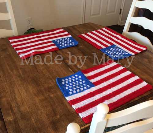 Ravelry: Patriotic Placemat pattern by Mary Smith