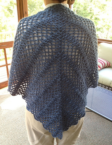 Ravelry: Shell and Lace Shawl pattern by Heather Tucker