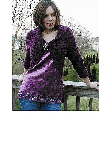 Ravelry: Circular Shrug pattern by Mary Jane Hall