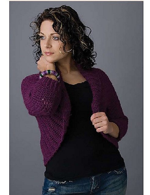 Ravelry: Circular Shrug pattern by Mary Jane Hall